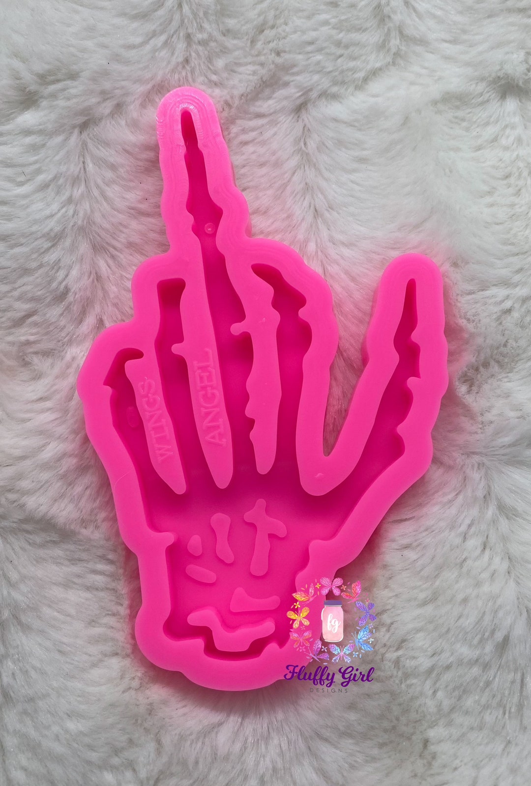 Middle Finger Mold, Middle Finger, Skull Mold, Skeleton Mold, Mold ...