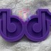 Music Note Mold, Straw Topper Mold, Music Note Straw Topper Mold, Music ...