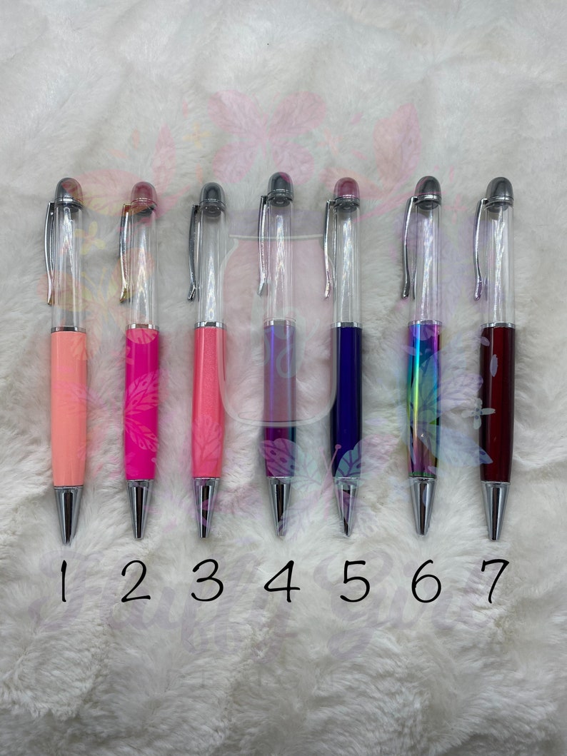 Floating Pen, Fat Pen, DIY Pens, Pens, Chubby Pen, Craft Pen, Glitter ...