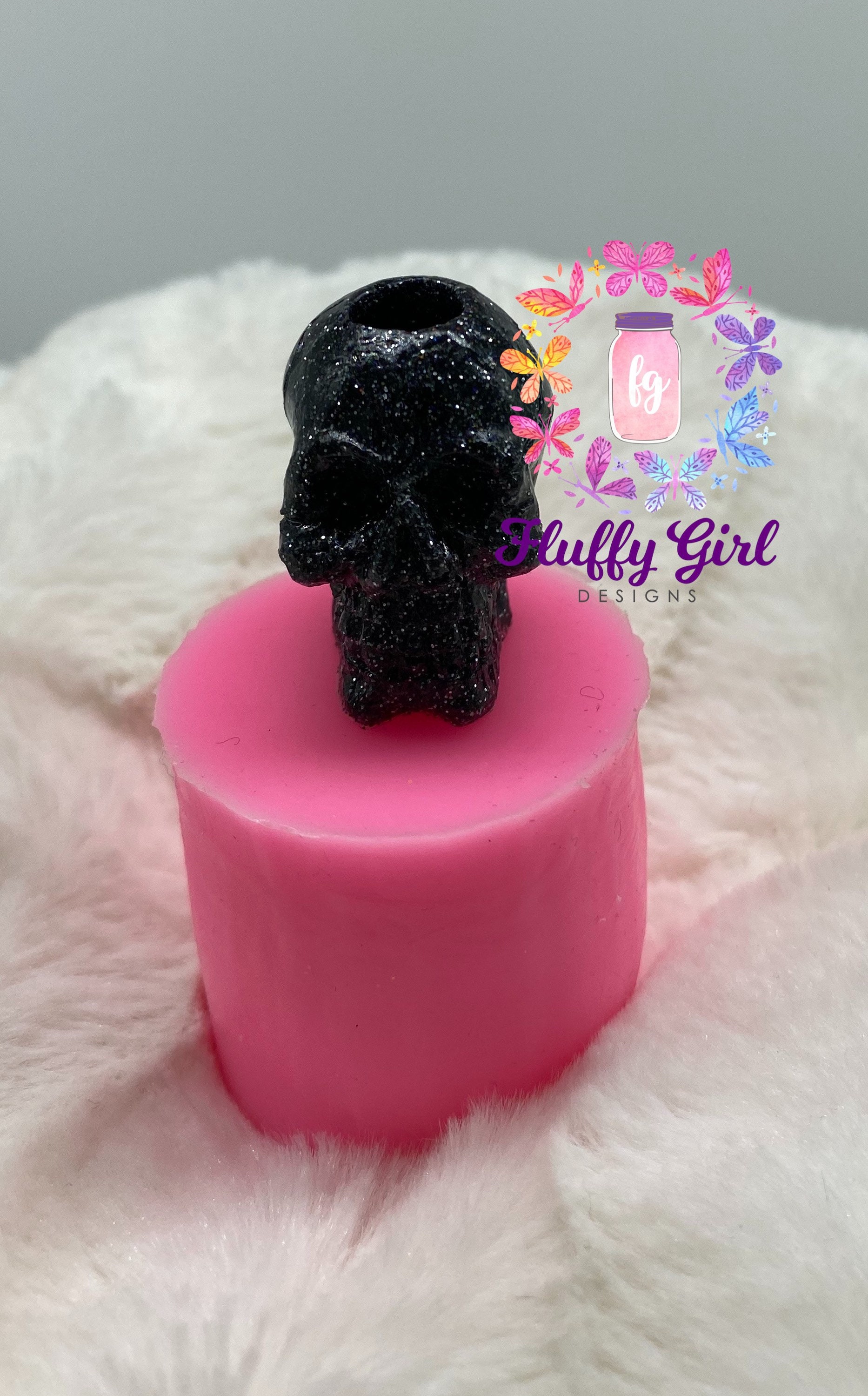 Skull Straw Topper Mold,straw Topper, Mold, Silicone Mold, Skull Mold ...