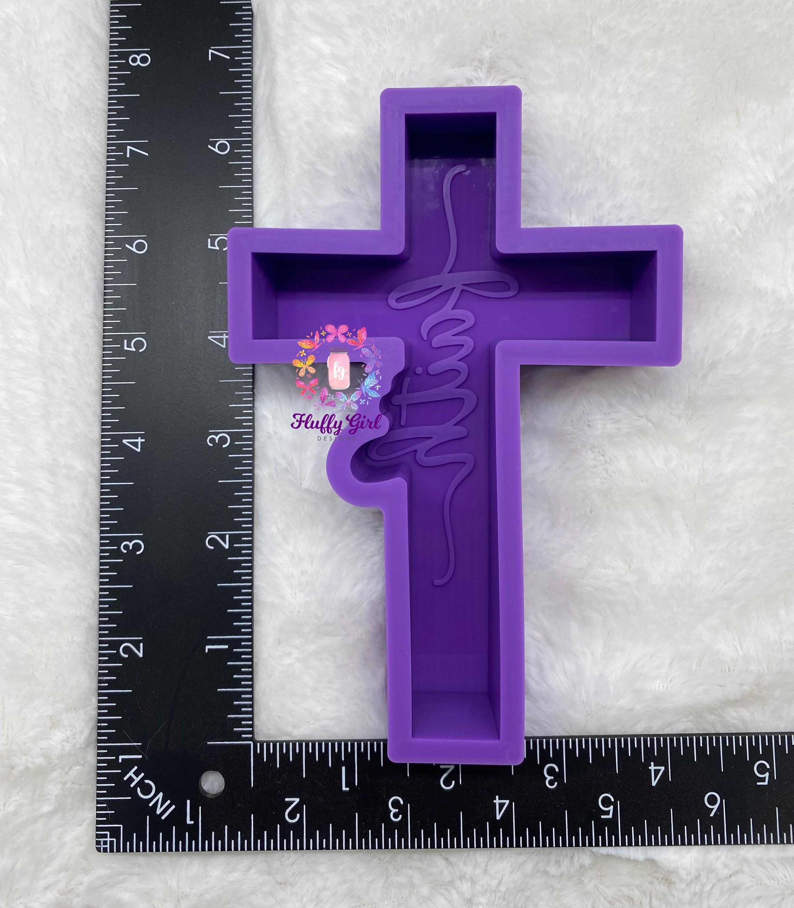 Faith Cross Freshie Mold Freshie Mold Cross Mold Mold - Etsy