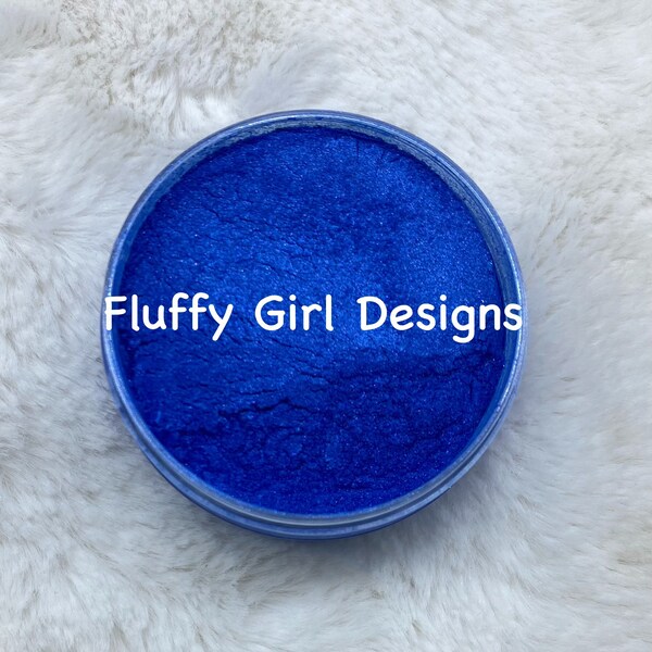 Blue Mica Powder - Etsy