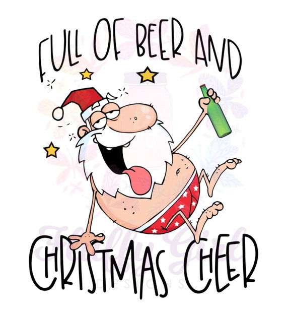 Santa Waterslide Christmas Waterslide Tumbler Waterslide | Etsy