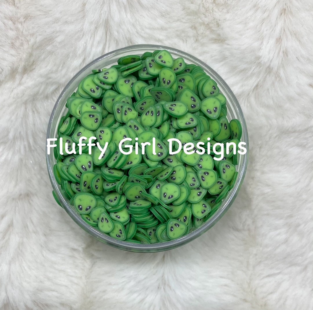 Alien, Polymer Sprinkles, Polymer Fruit, Alien Glitter, FIMO, Glitter ...