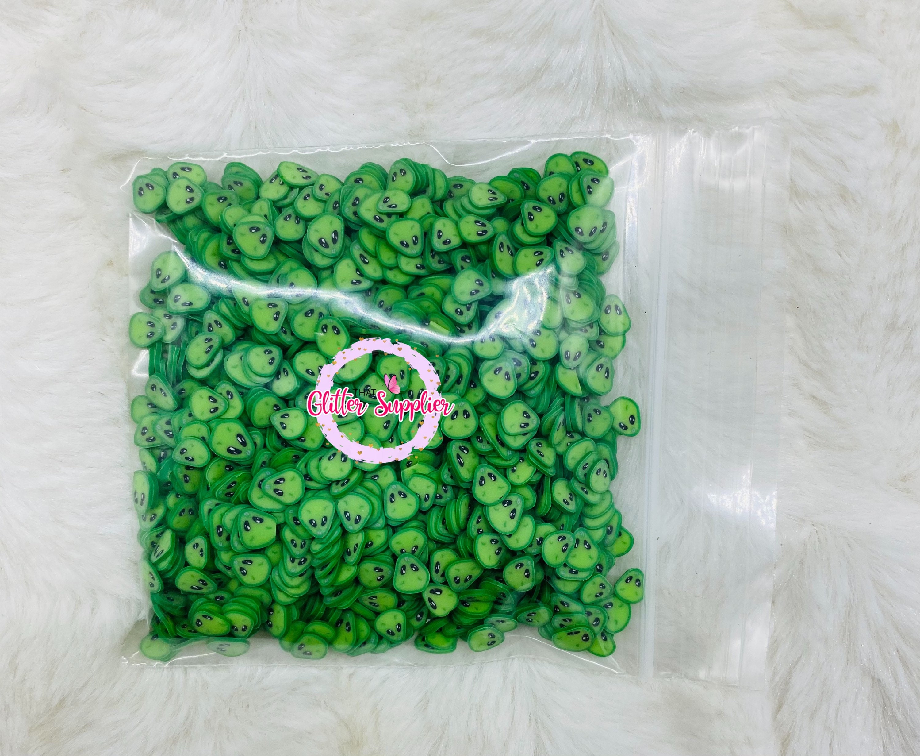 Alien Polymer Sprinkles Polymer Fruit Alien Glitter FIMO - Etsy