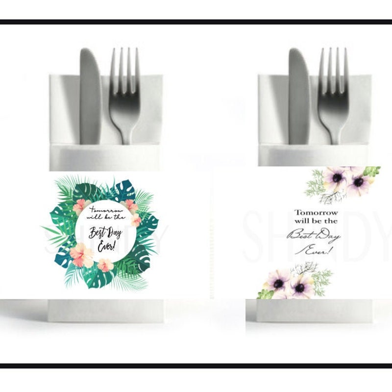 Silverware Wraps - Etsy