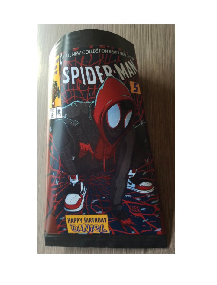 New Spiderman Spiderverse Graffiti Comic Miles Morales | Etsy