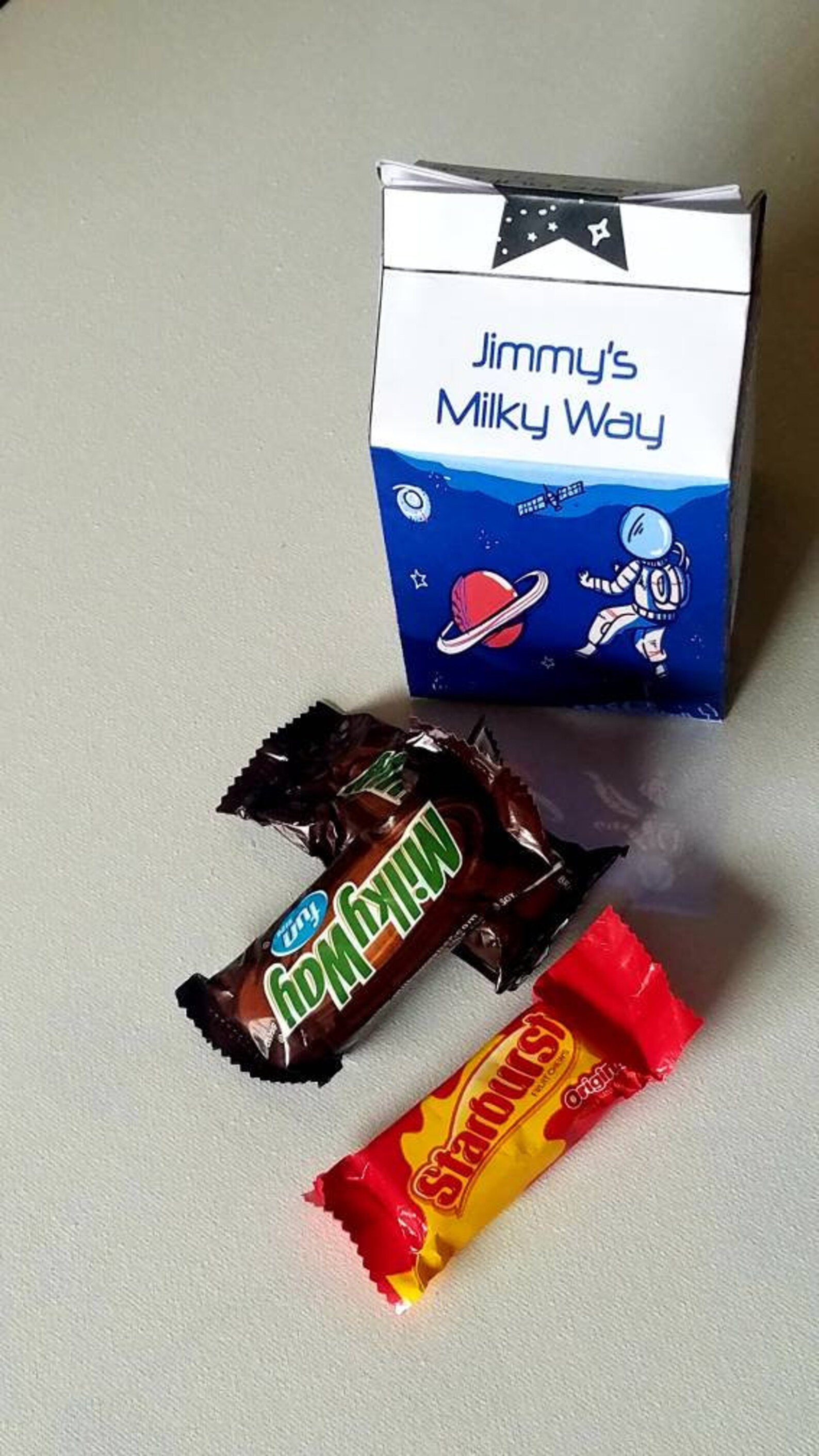Kids NASA Space X Party Gift Boxes Milky Way Universe Treats - Etsy