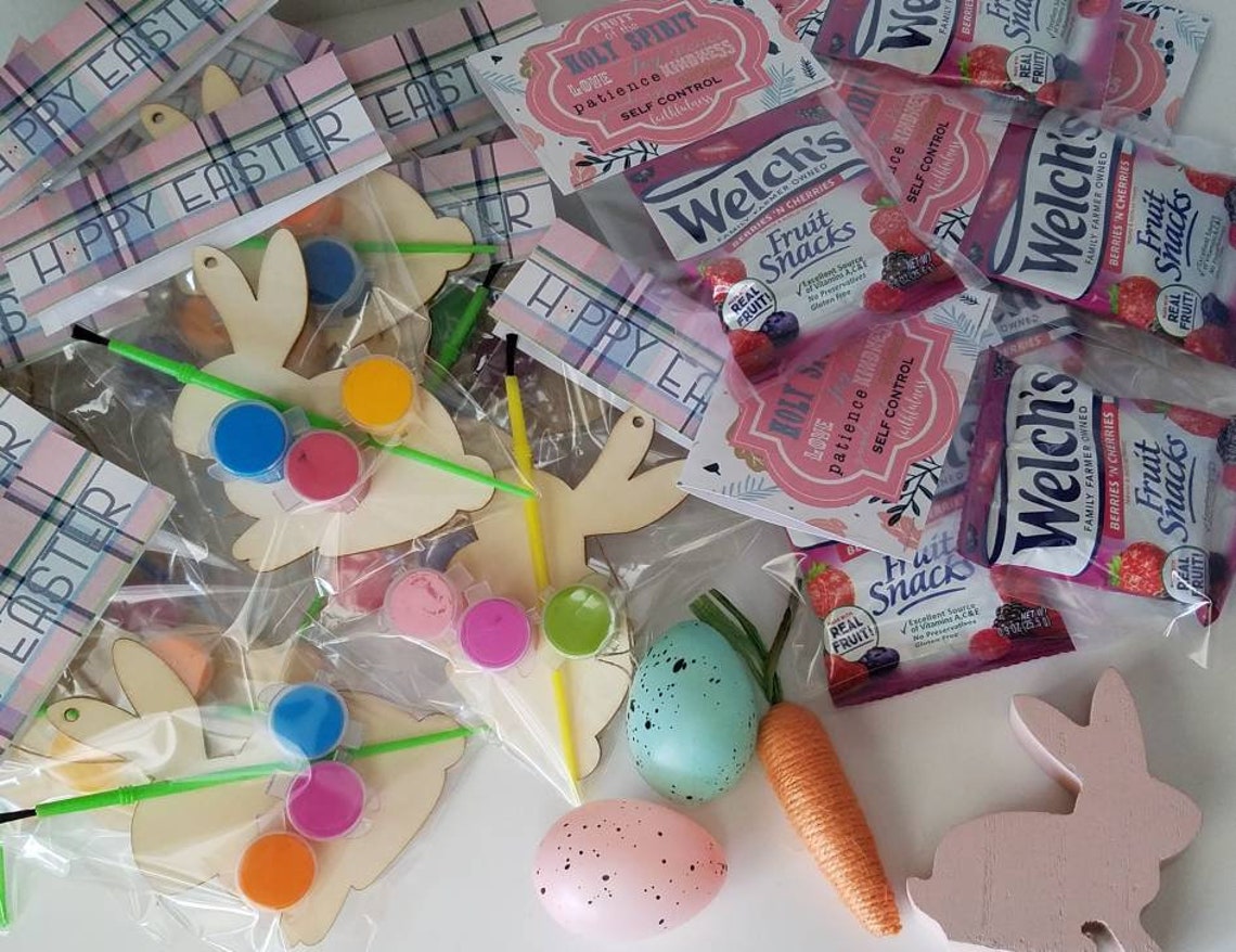 Happy Easter Fruit of the Holy Spirit Bag Fruits Lent Party | Etsy