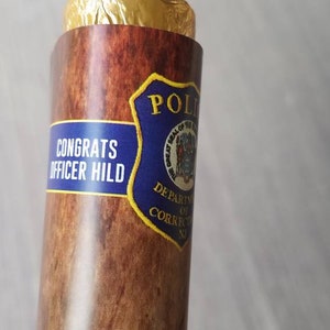 Chocolate Cigars Law Enforcement Promotion Party Favors Policeman ...