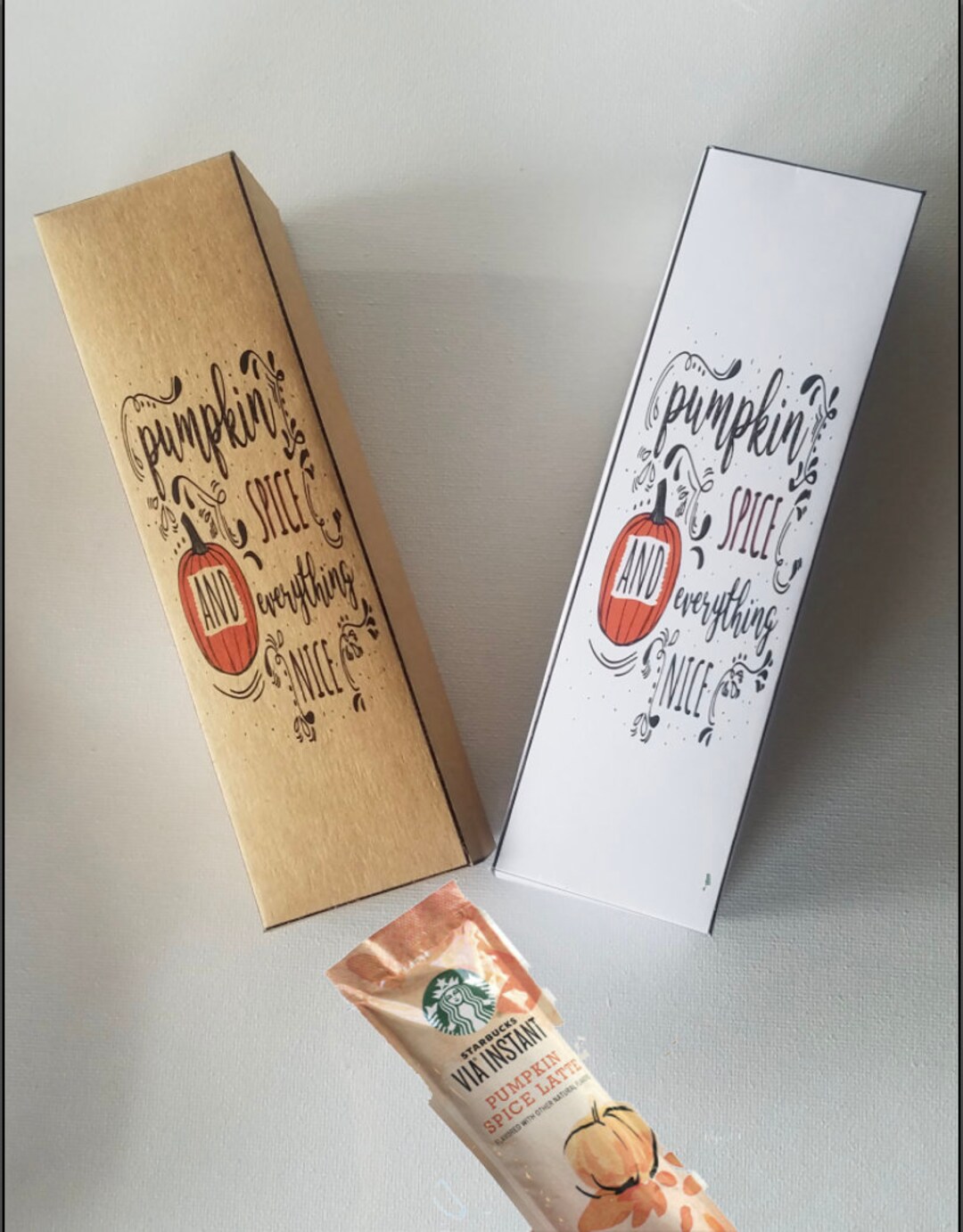 Pumpkin Spice Favor Boxes: Fall Wedding, Shower (empty) - Etsy