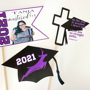 Graduation Centerpiece Cutouts 2022 Party Grad Decorations - Etsy