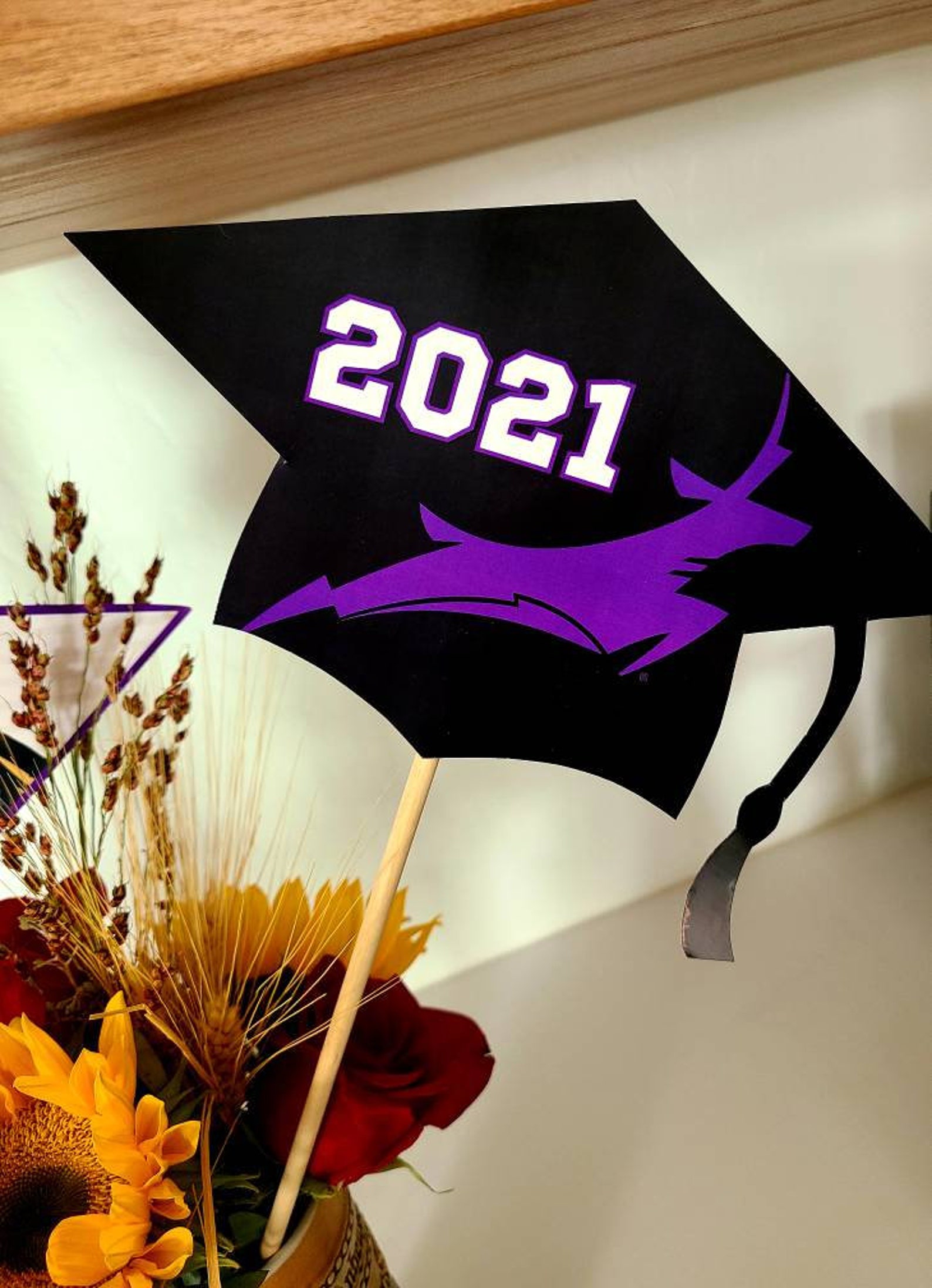 Graduation Centerpiece Cutouts 2022 Party Grad Decorations | Etsy