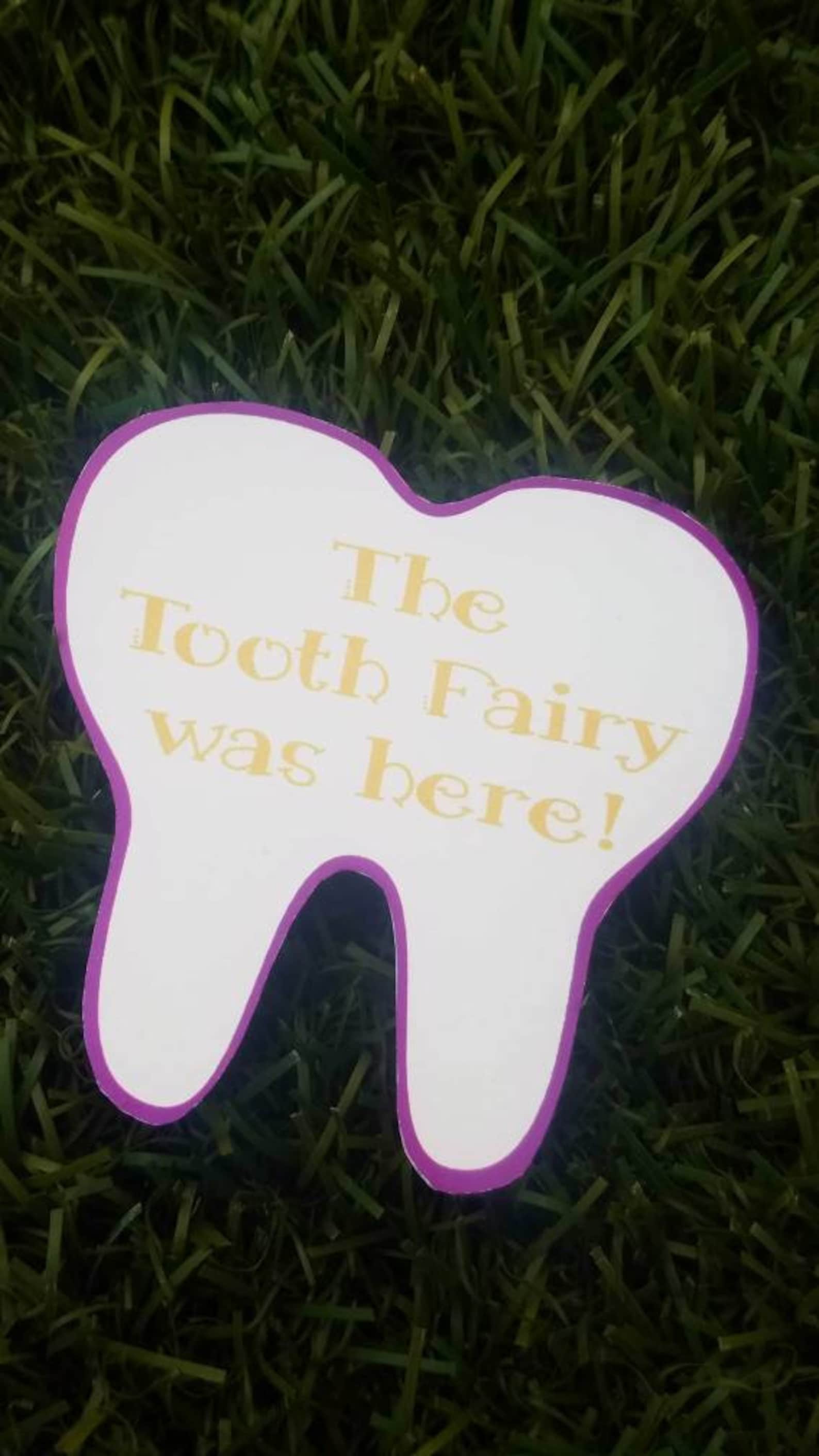 Tooth Fairy Visit Purse Tote First Tooth Gifts Quarantine - Etsy