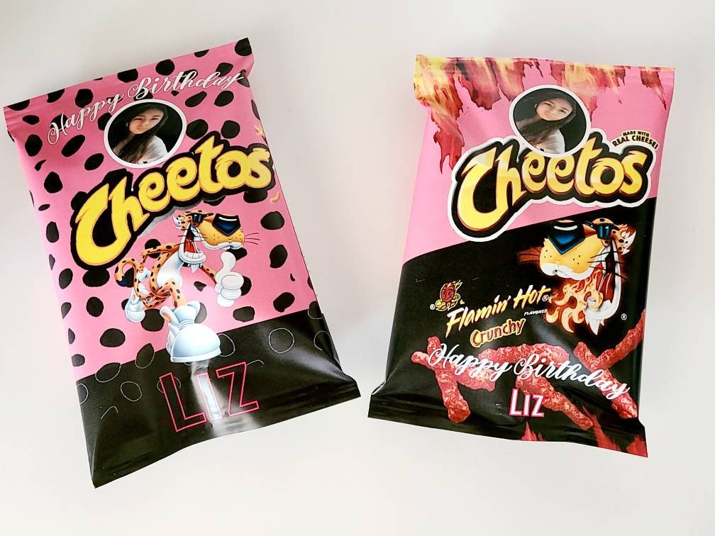 Teen Quince Boys Party Potato Chip Bag Favors Kids Chips | Etsy