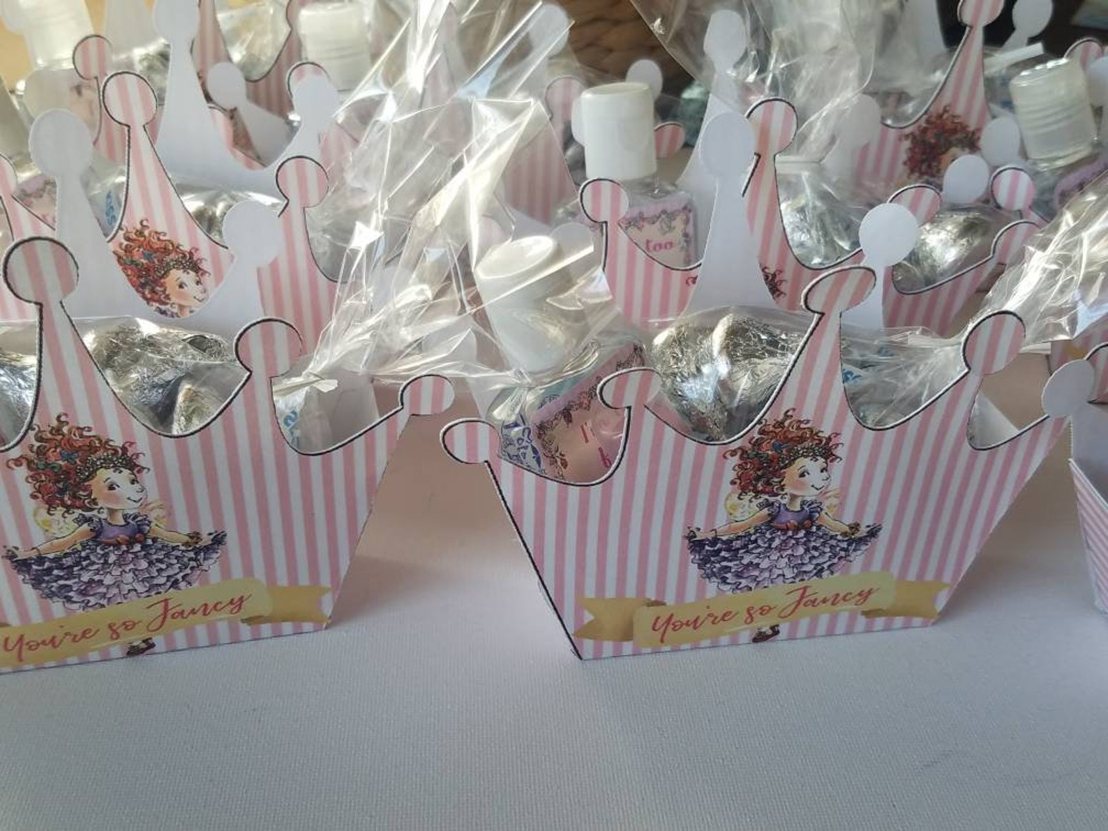 Fancy Nancy Spa Princess Birthday Party Gift Bag Favors | Etsy