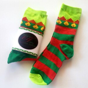 Personalized Sock Gifts Elf Custom Sock Wrap Gift ⎜ Elves Socks ...
