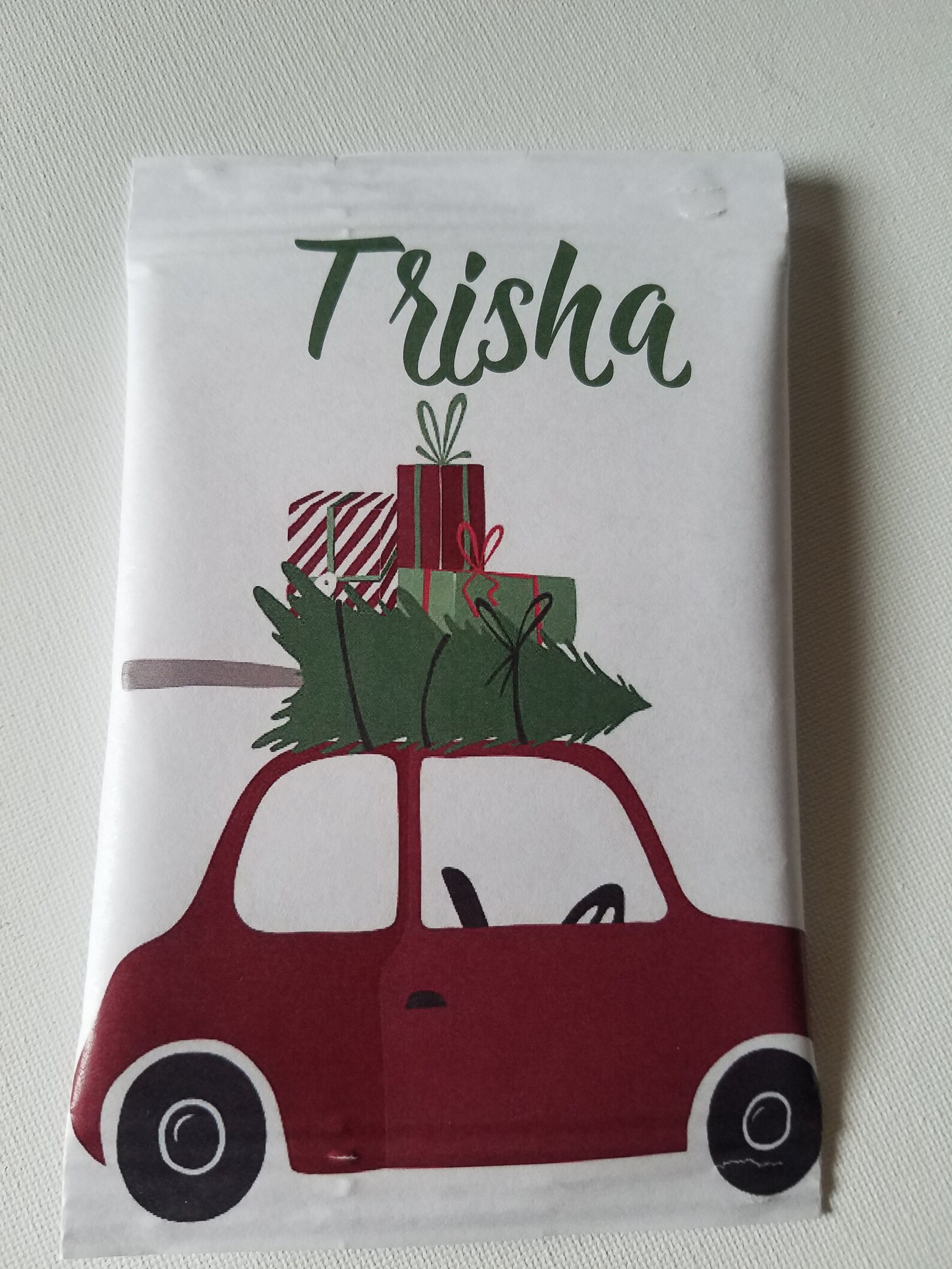 Christmas Holidays Hot Chocolate Custom Gift Wrapper Cocoa | Etsy