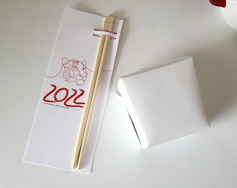 Personalized Chinese New Year Chopstick Sleeves: Year of the Rabbit - Etsy