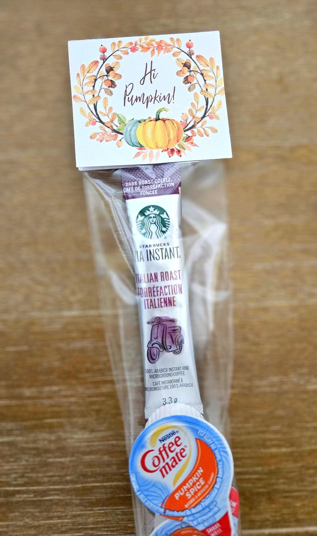 Pumpkin Spice and Everything Nice Coffee Latte Gift | Wedding Favors ...