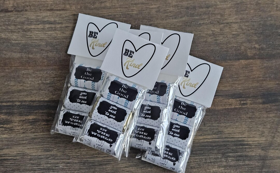 Be Kind Kindness Party Favors Gifts ⎜ Kids Valentines ⎜ Classroom Love ...