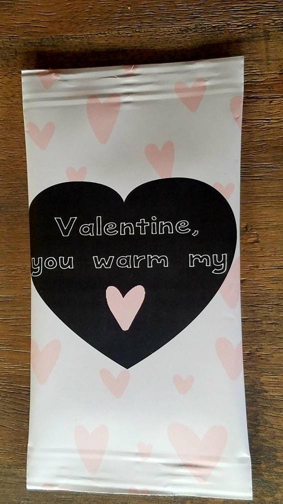 Valentines Day Hot Chocolate Custom Gift Wrapper Cocoa Sets - Etsy
