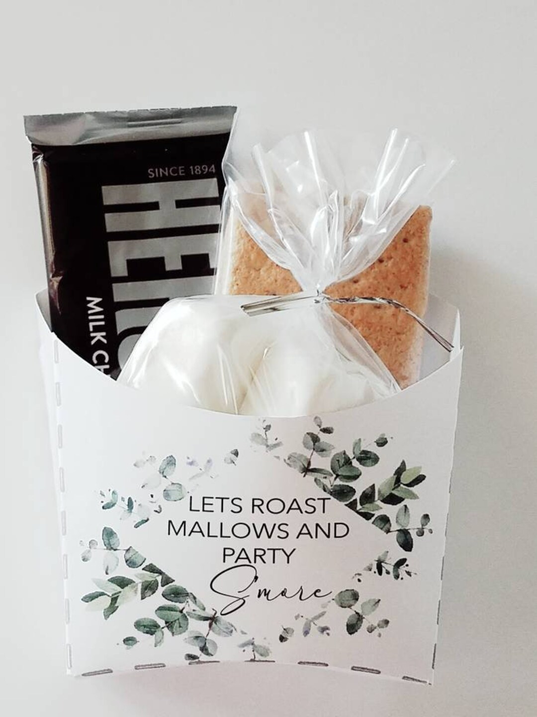 Wedding Bridal Shower Party Smores Gift Bag Sets Floral | Bachelor ...