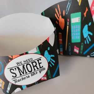Back to School 2024 Teacher Appreciation Smores Gift Favors Care ...