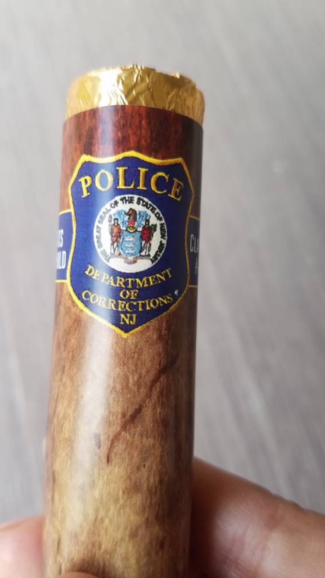 Chocolate Cigars Law Enforcement Promotion Party Favors Policeman ...