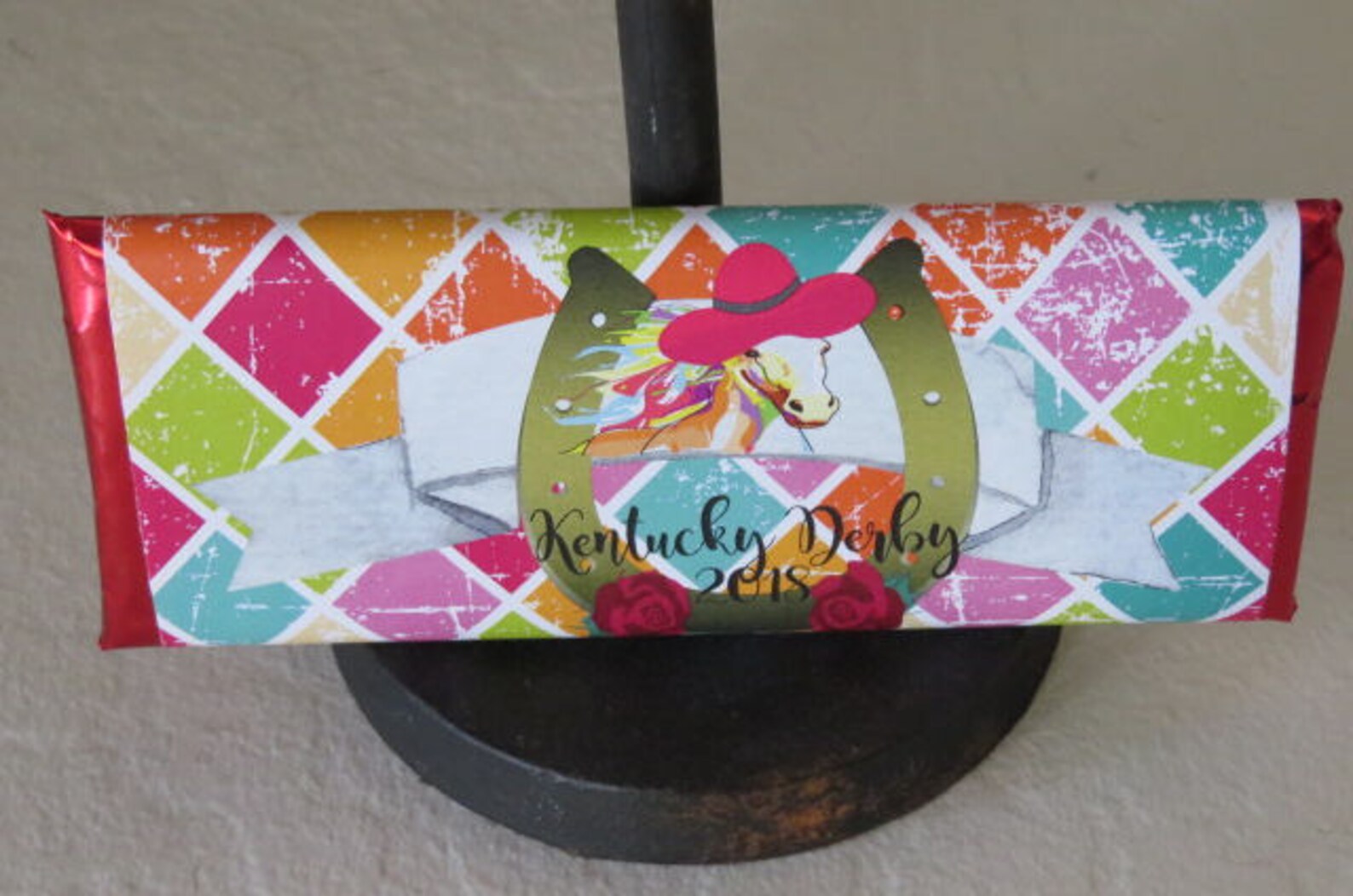 Custom Kentucky Derby Chocolate Favors: Run for the Roses, Set of 10 - Etsy