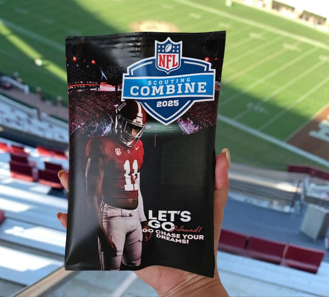 Custom NFL Draft Chip Bags: Football Party Favors - Etsy