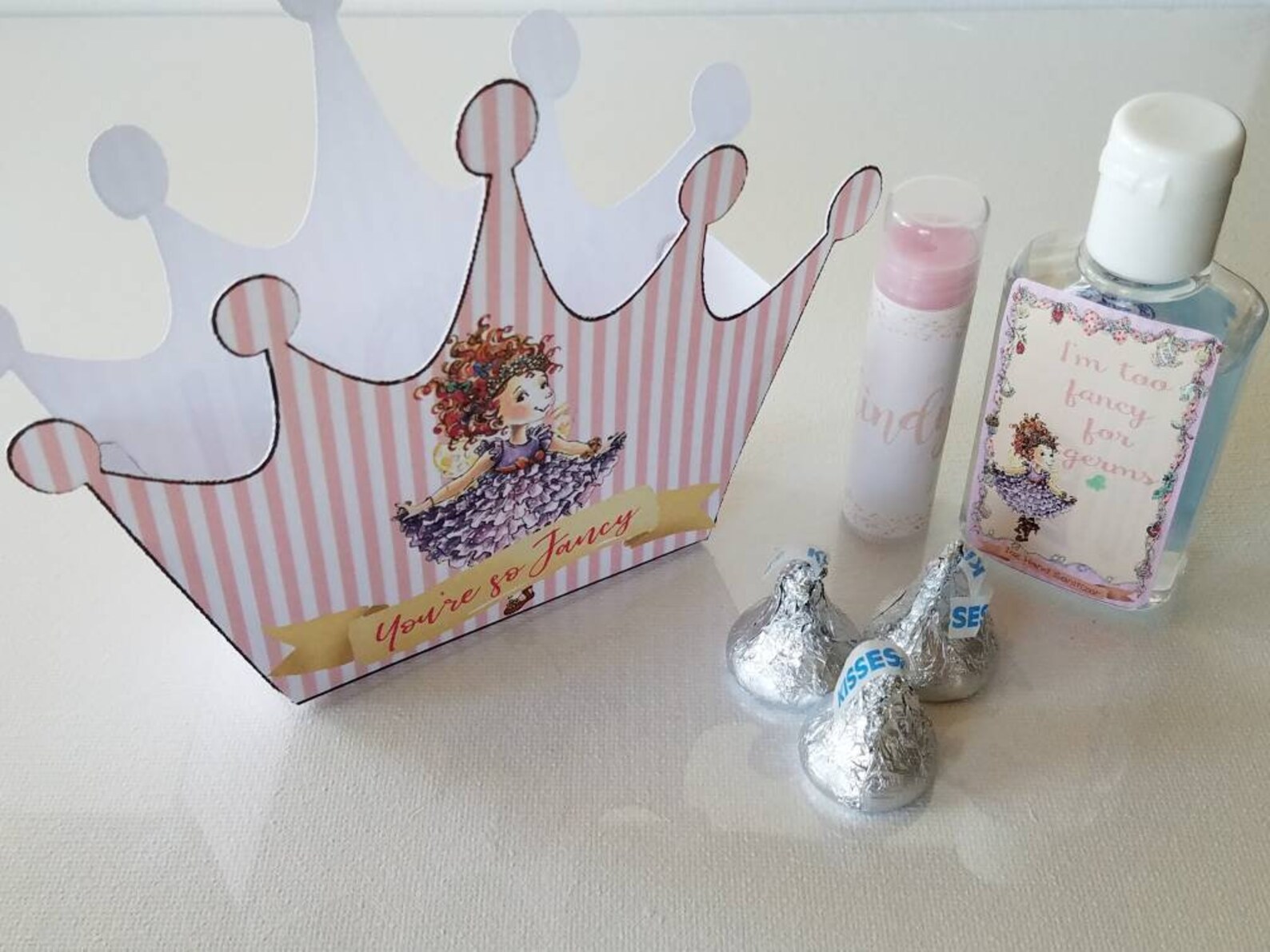 Fancy Nancy Spa Princess Birthday Party Gift Bag Favors | Etsy