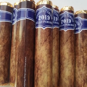 Chocolate Cigars Law Enforcement Promotion Party Favors Policeman ...