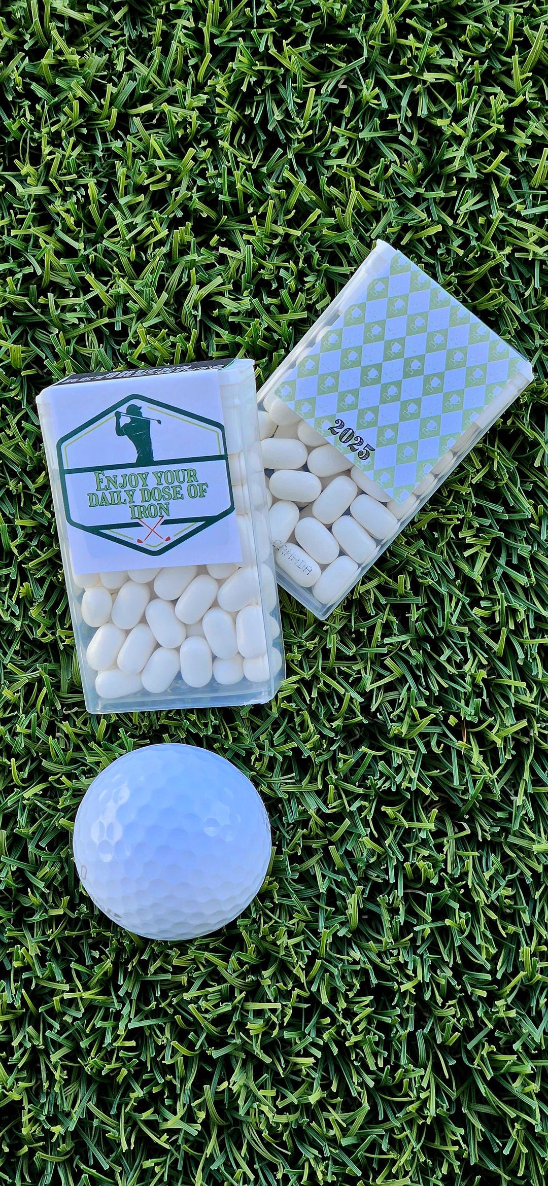 Custom Tic Tacs Mints Labels | Retirement Golf Party Favors ⎜ Pga Tee ...