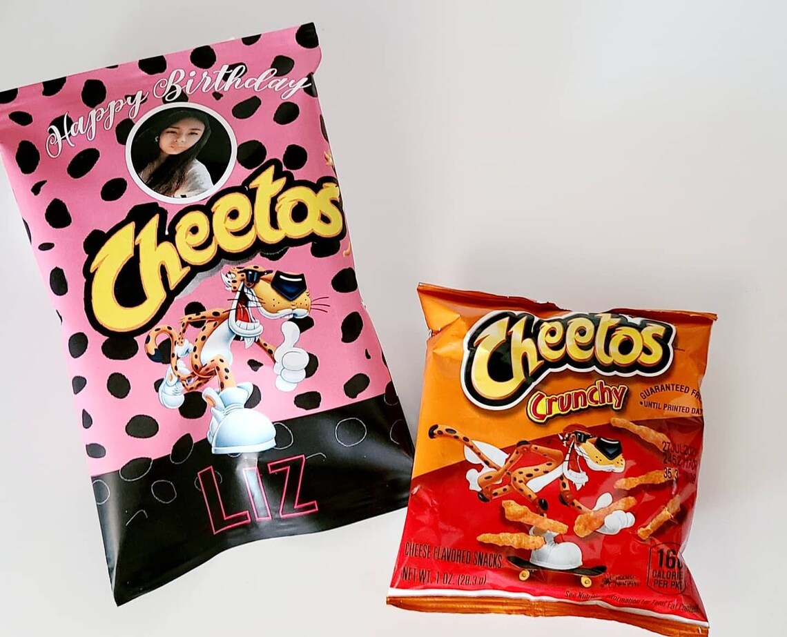 Teen Quince Boys Party Potato Chip Bag Favors Kids Chips | Etsy