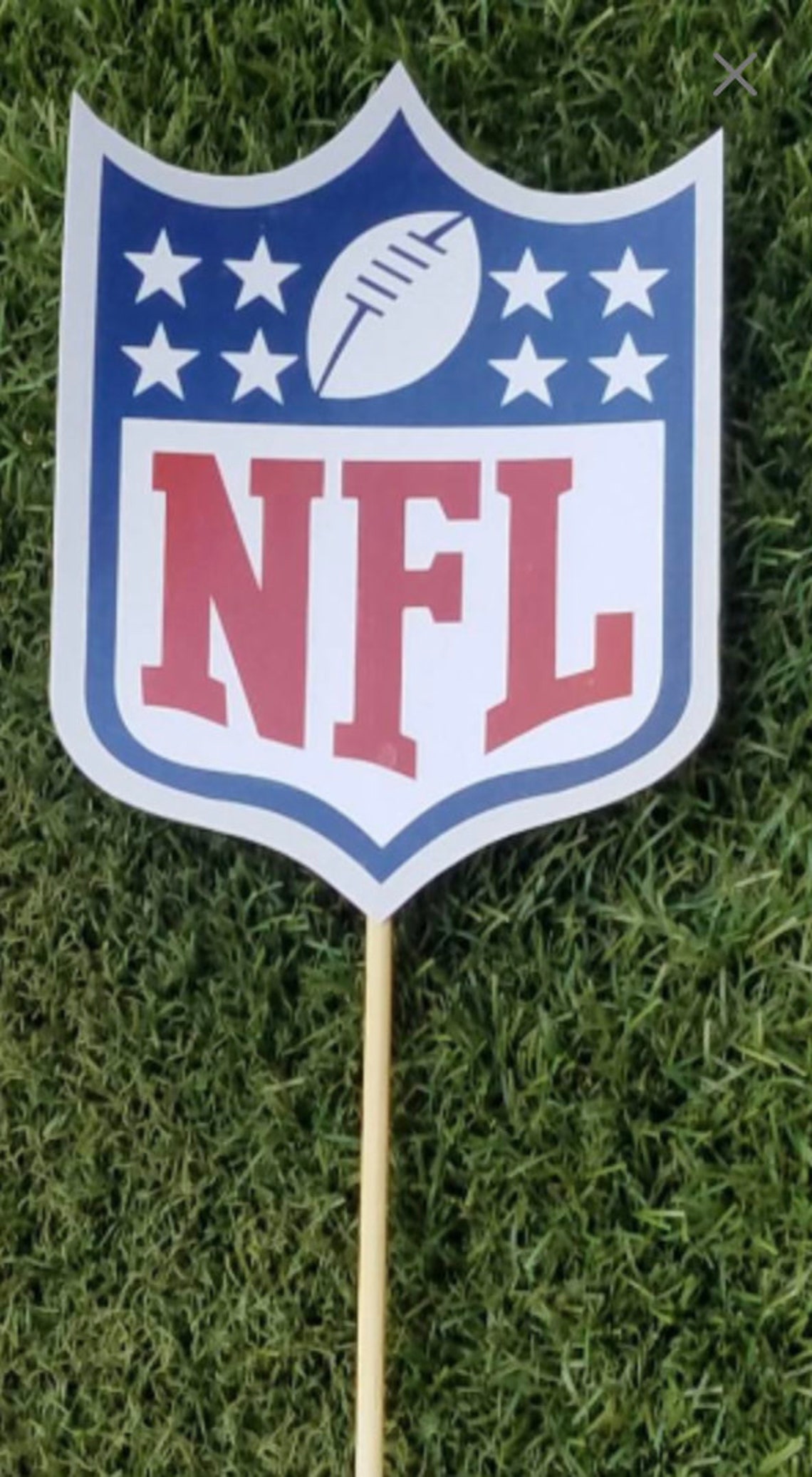 Custom Photo Chip Bags Cupcake Toppers NFL Draft Football - Etsy