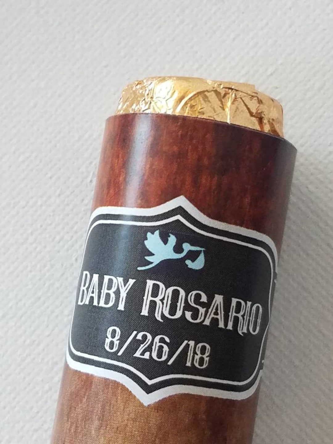 Custom Cigar Baby Shower Favors⎜gender Neutral Reveal Party ⎜ Its a ...