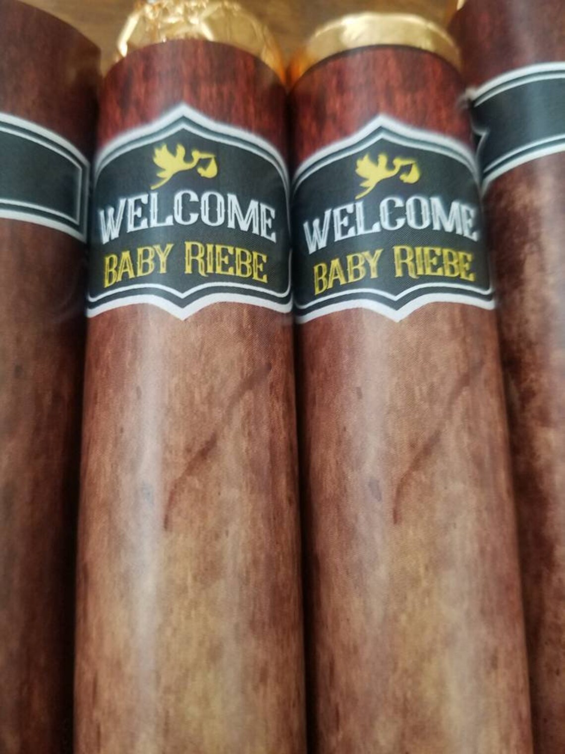 Custom Cigar Baby Shower Favors⎜gender Neutral Reveal Party ⎜ Its a ...