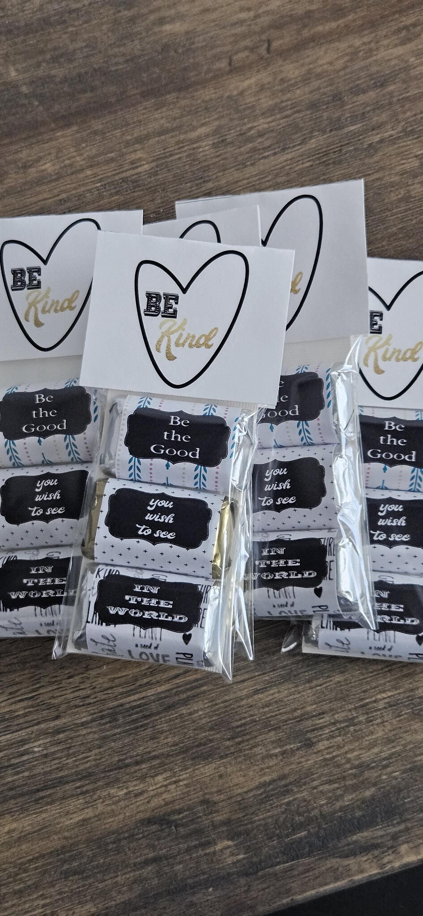 Be Kind Kindness Party Favors Gifts ⎜ Kids Valentines ⎜ Classroom Love ...
