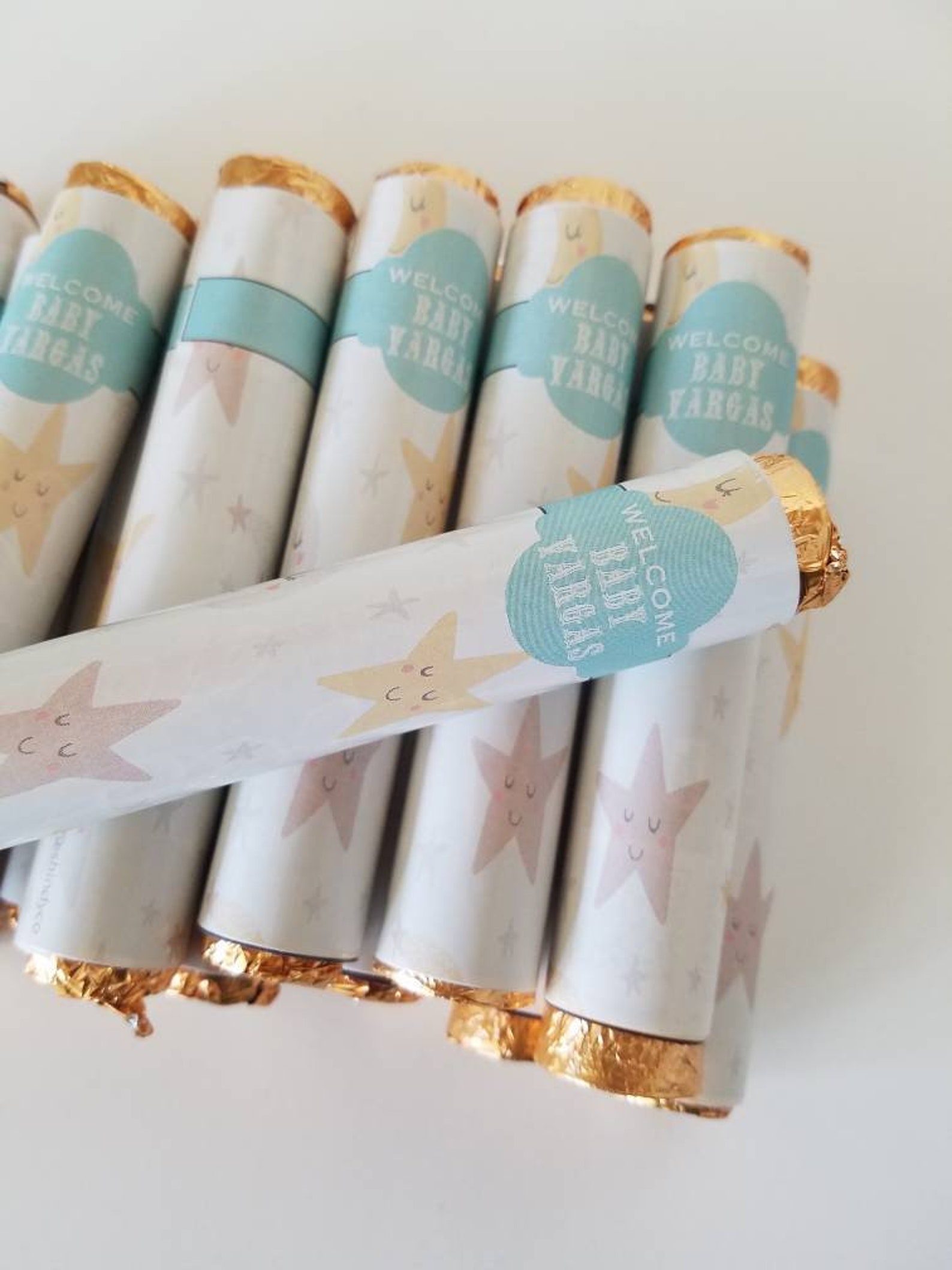 Custom Cigar Baby Shower Favors⎜gender Neutral Reveal Party ⎜ Its a ...