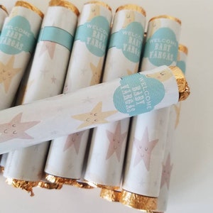 Custom Cigar Baby Shower Favors⎜gender Neutral Reveal Party ⎜ Its a ...
