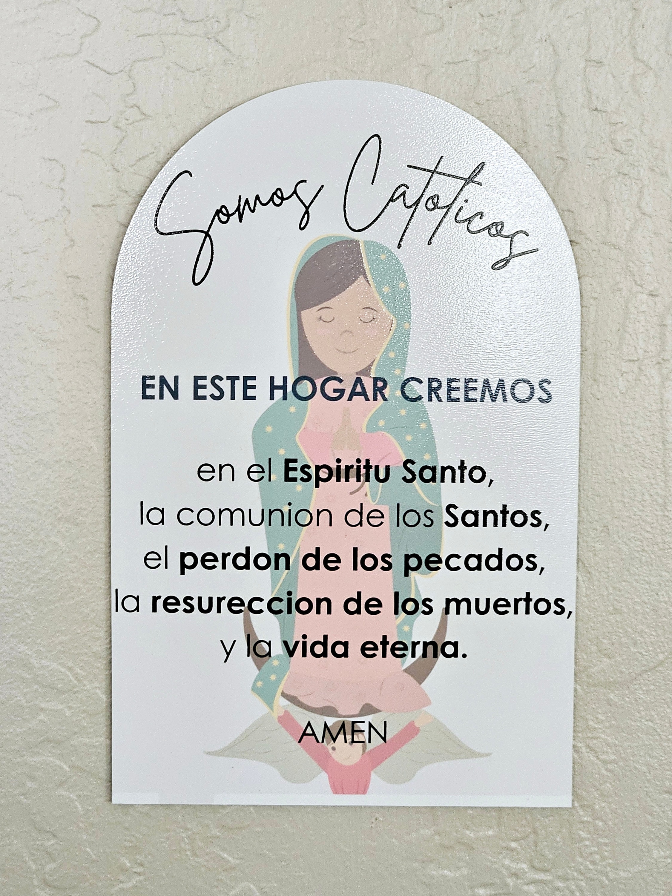 This is a Catholic Creed Home Outdoor Plaque Sign: St Benedict Medal ...
