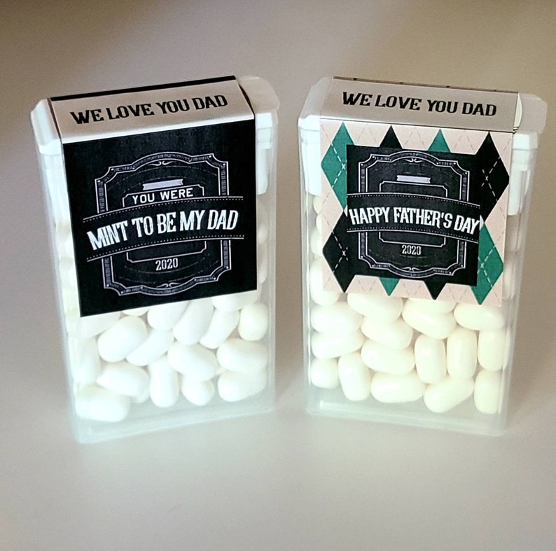Custom Tic Tacs Mint Labels Gifts Fathers Day Family Adopted - Etsy