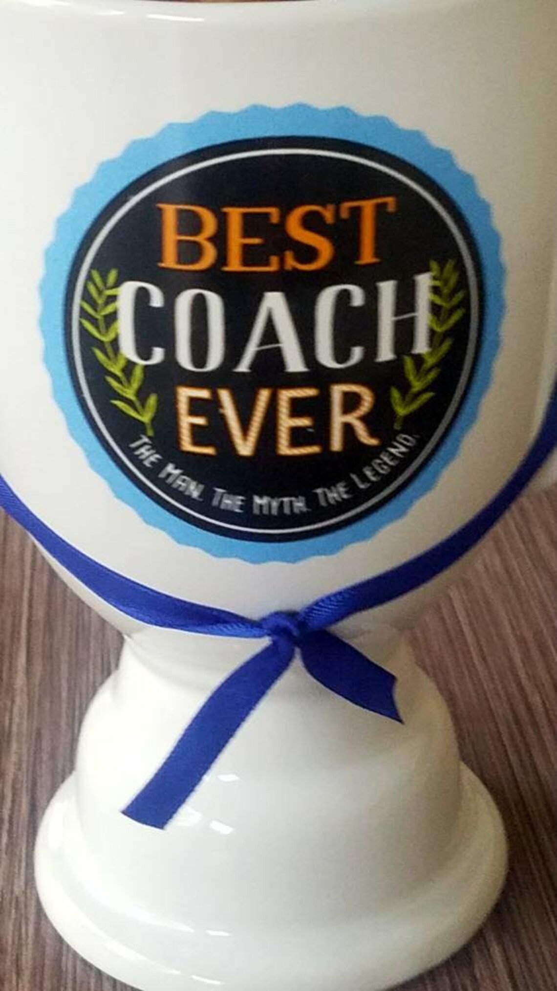 Custom and personalized sports or cheer coach mug coach | Etsy