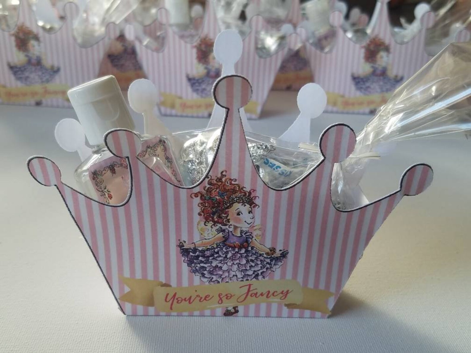 Fancy Nancy Spa Princess Birthday Party Gift Bag Favors | Etsy