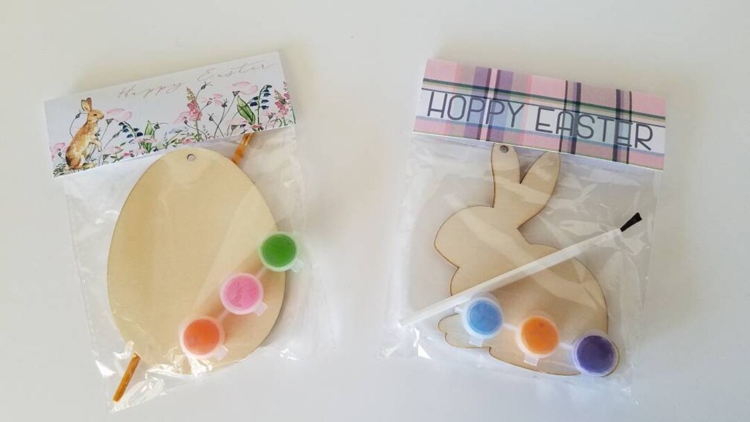 Easter Bunny Egg Ornament Painting Craft Kit Party Favors L Non Candy ...