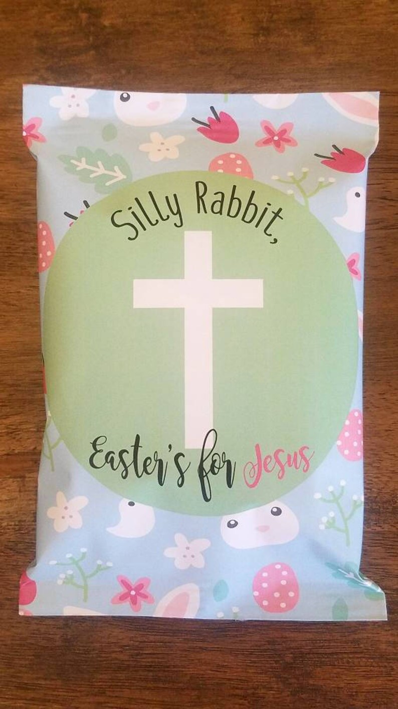 Happy Easter Jesus Hip Hop Party Potato Chip Bag Favors Kids | Etsy