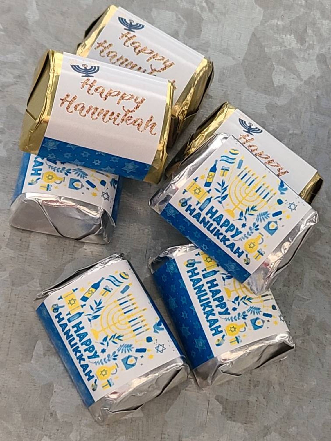 Jewish Chanukah Chocolate Favors Hanukkah Gifts Bar Bat - Etsy