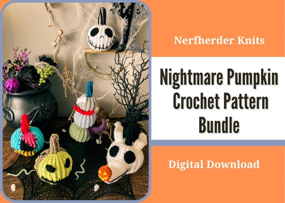 Nightmare Before Christmas Zero Pumpkin Pattern