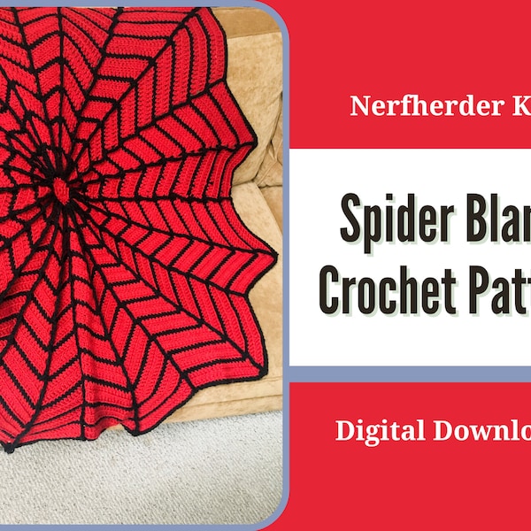 Spiderman Blanket Crochet Pattern - Etsy